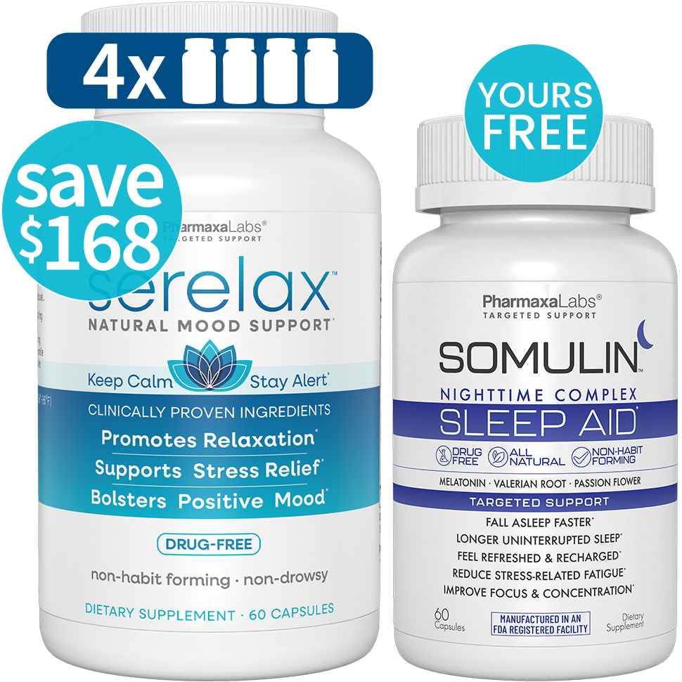 Serelax® Official Website | Best Anxiety & Stress Relief Supplement